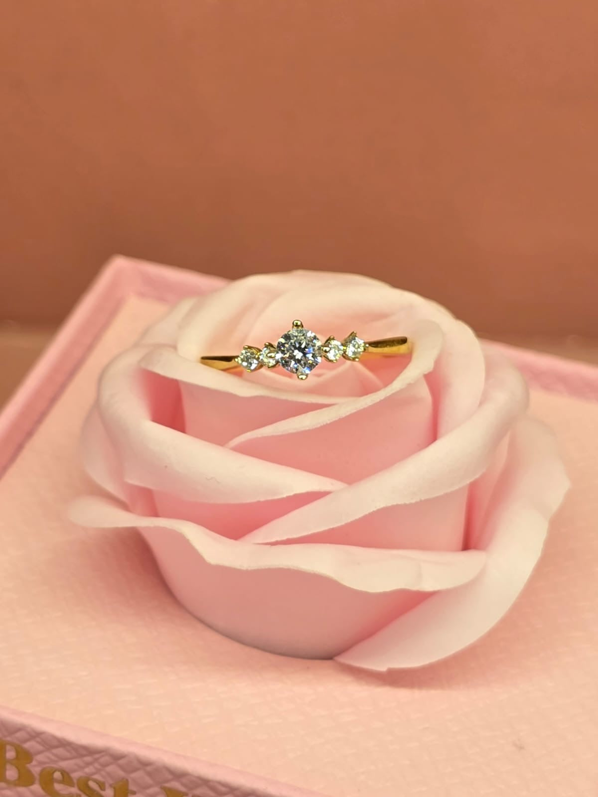 Glamour Promise Ring Oro 10k – Mindora Collection