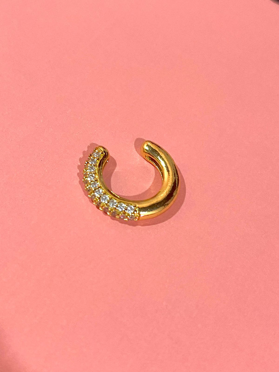Golden Diamond Earcuff ♡ – Mindora Collection