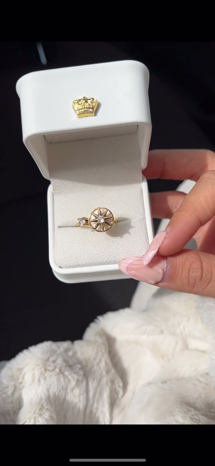 Star&Dot anxiety ring – Mindora Collection